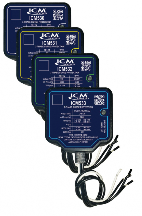 ICM launches comprehensive line-up of surge protective devices | ICM Controls