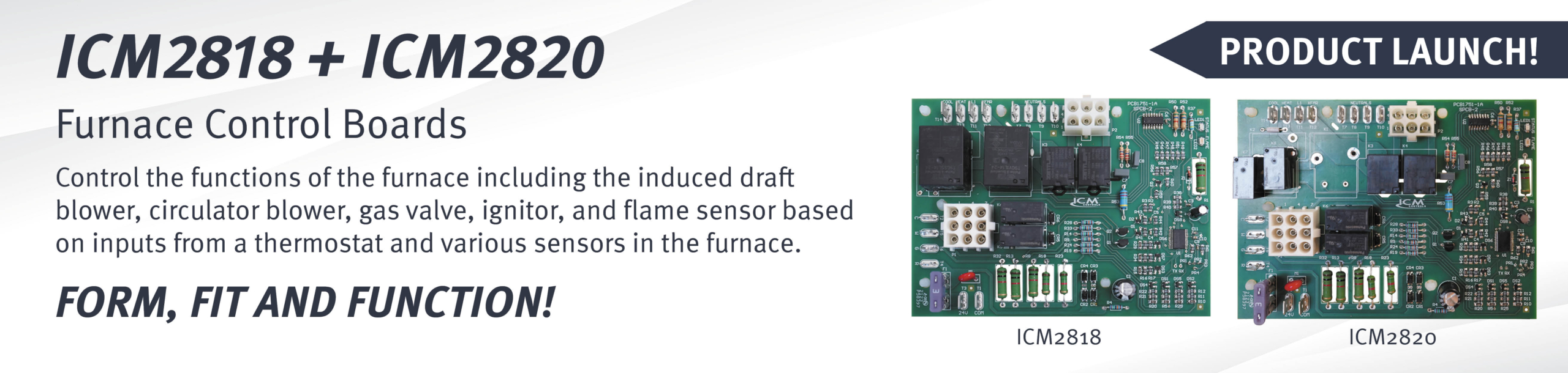 Introducing the NEW ICM2818 & ICM2820 | ICM Controls