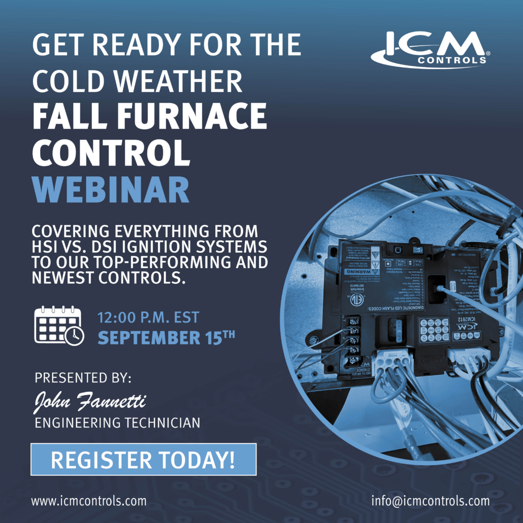 Fall Furnace Control Webinar | ICM Controls