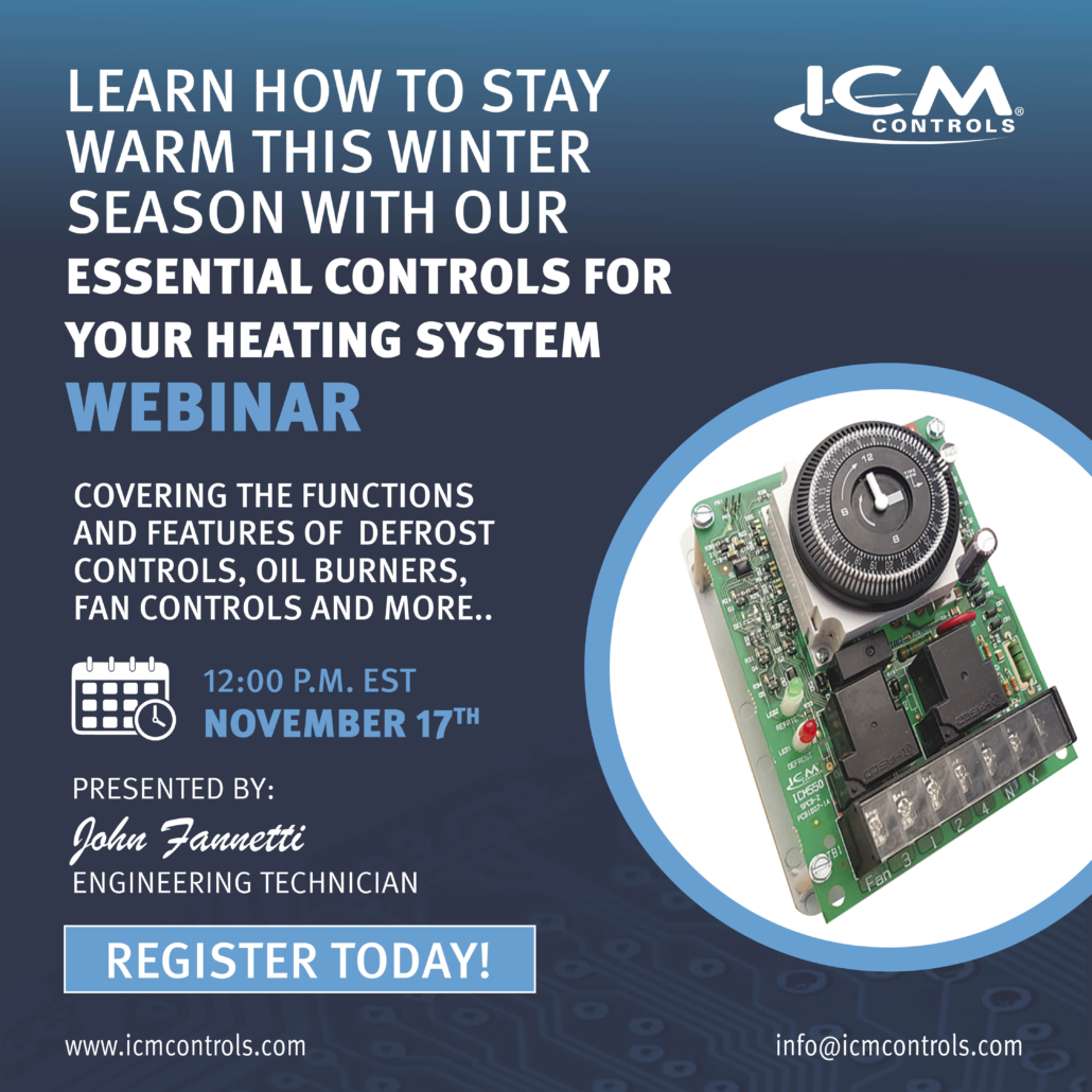 Essential Controls for Your Heating Systems | ICM Controls